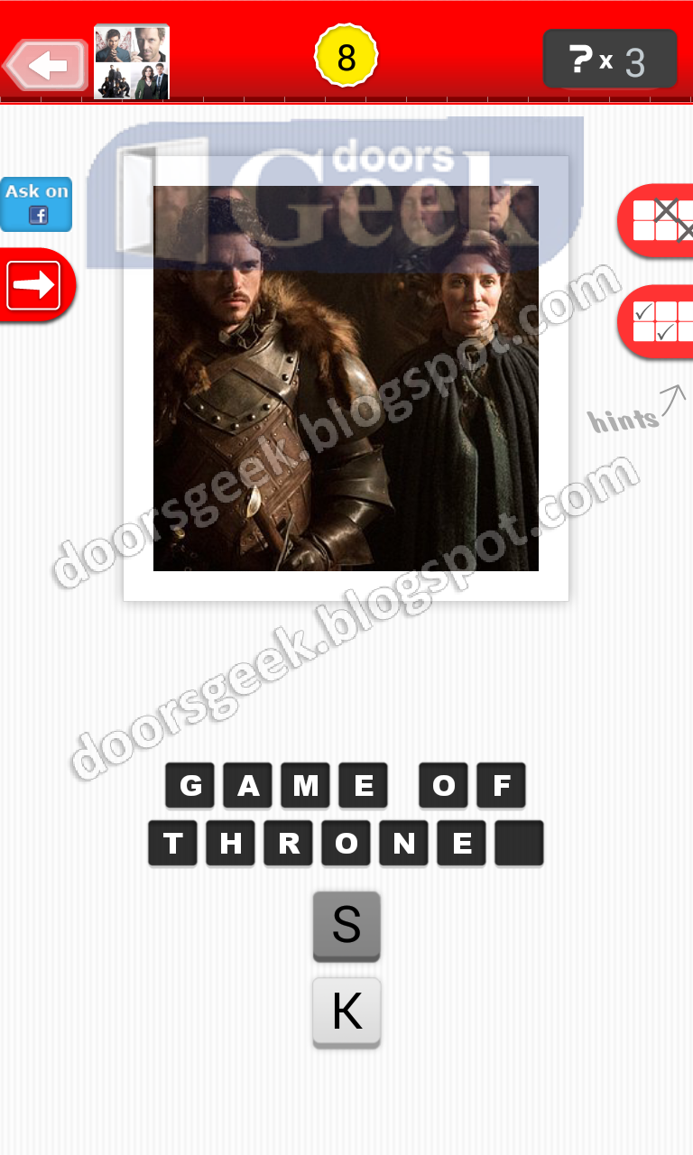 Guess The TV Show Level 1 8 Answer Doors Geek Guess The TV Show Level 1 8 Answer Doors Geek