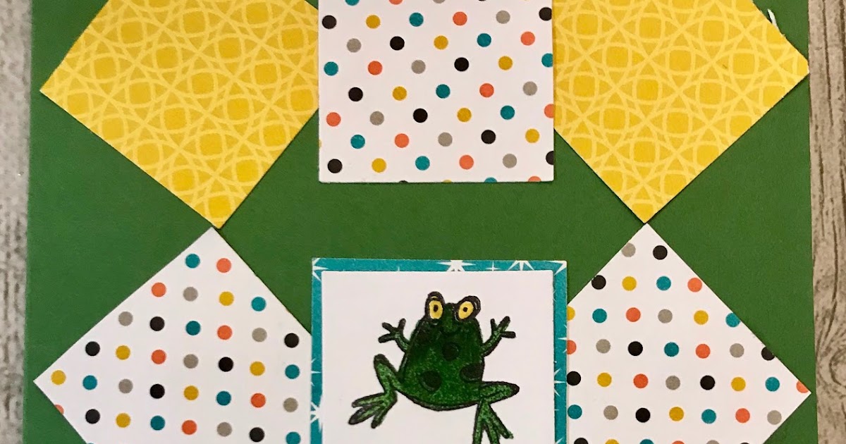 Merla's Crafty Corner: Hoppy Frog