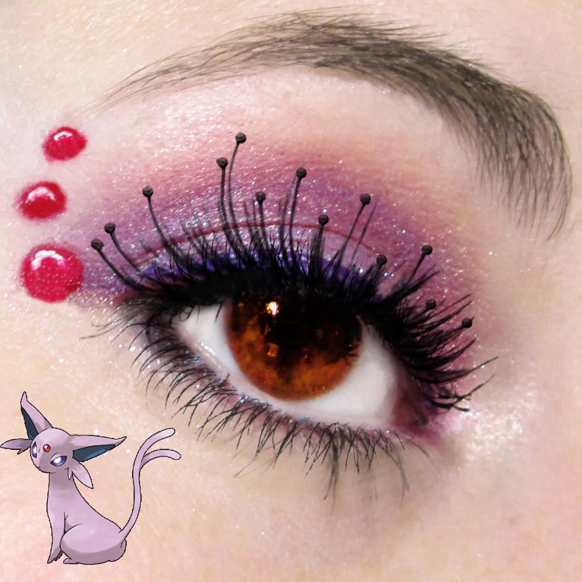 Nail Wish: Poke Makeup Challenge #4: Espeon