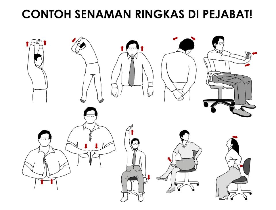 exercise di tempat kerja | family and relationship