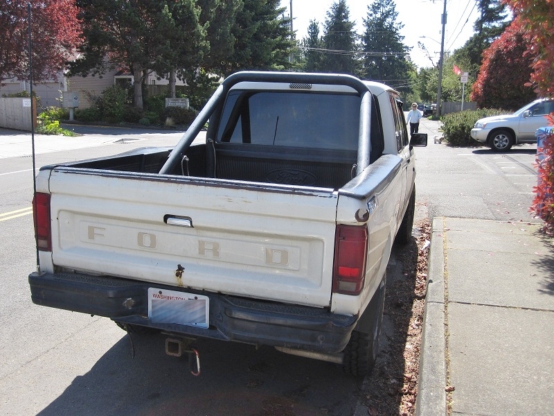 Seattle's Parked Cars: 1986 Ford Ranger STX