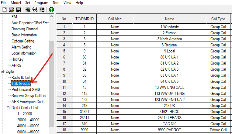 Creating a DMR codeplug for the AnyTone AT-D878UV