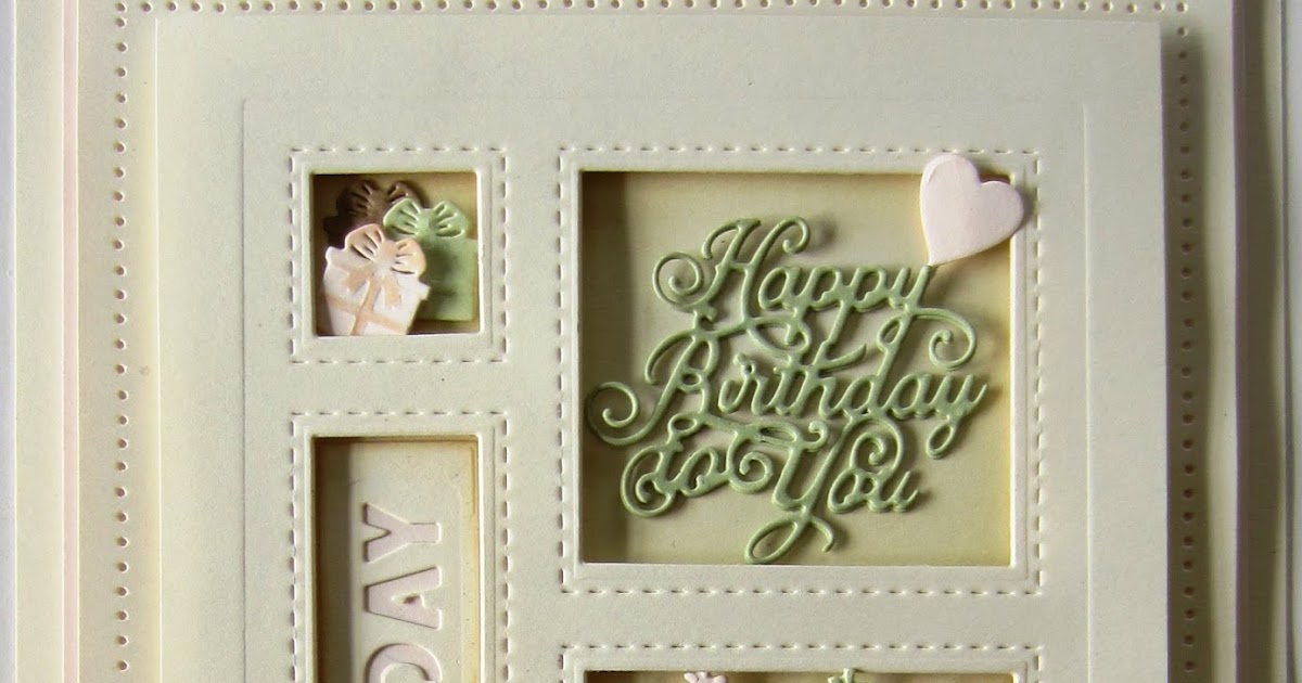 PartiCraft (Participate In Craft): Double Shadow Box Sunday