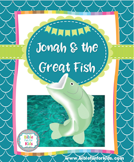 Jonah's Journey Match-It Game & Task Cards | Bible Fun For Kids
