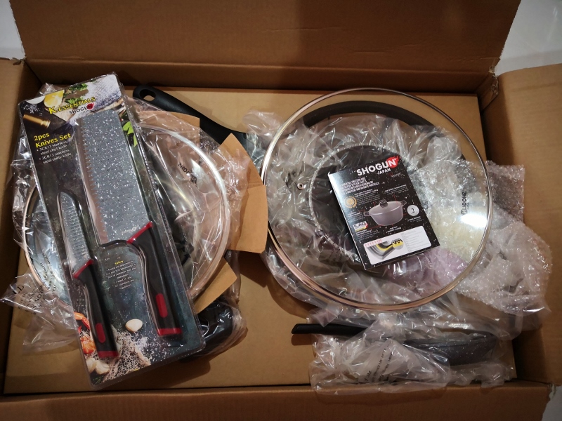 Shogun Granite Cookware Family Set Akhirnya Kumiliki - TERATAK MUTIARA ...