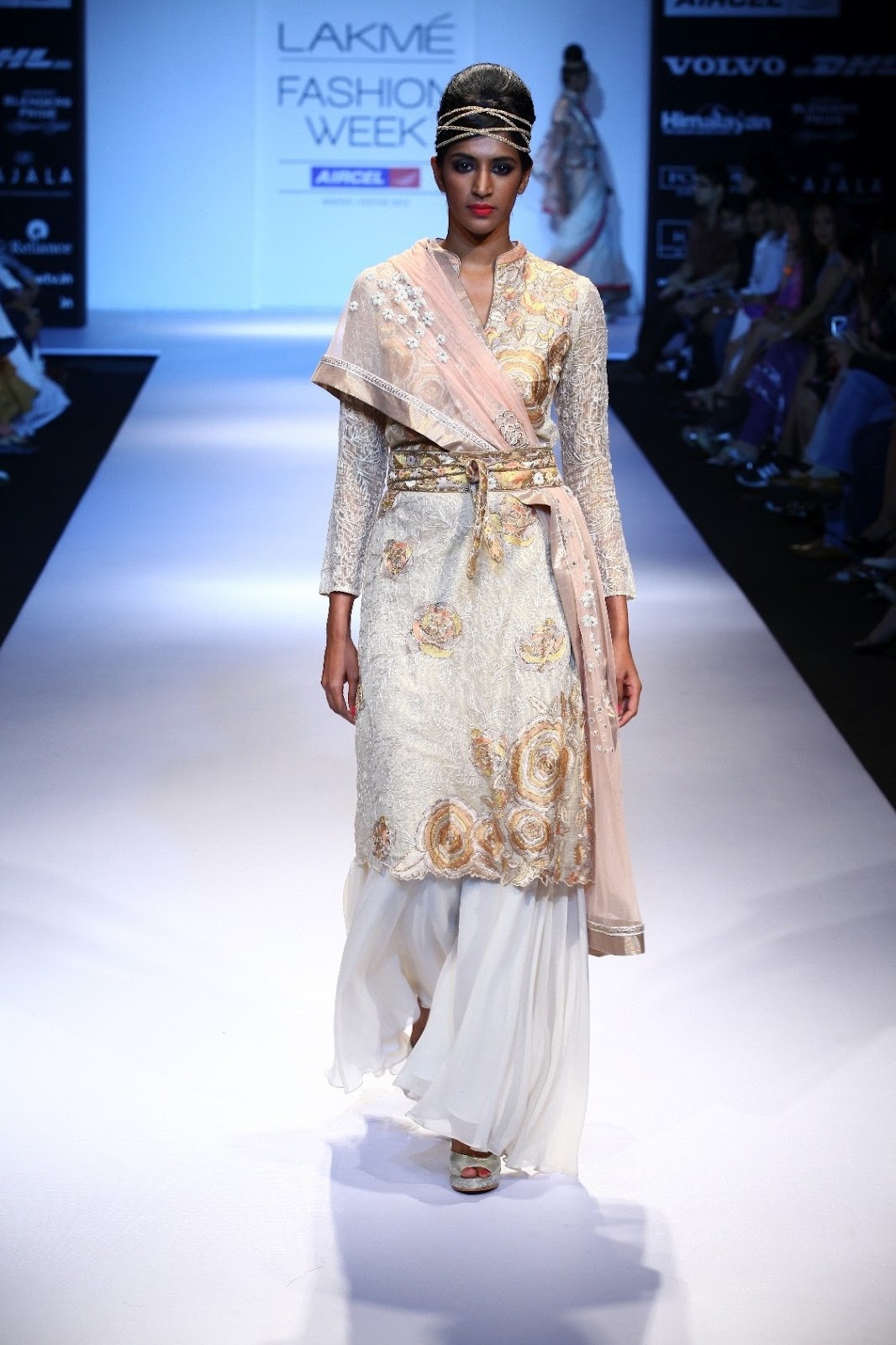Baronial Feminite: Krishna Mehta Collection at Lakme Fashion Week ...