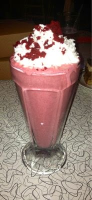 Temple of Adventure: Red Velvet Cake Batter Protien Shake