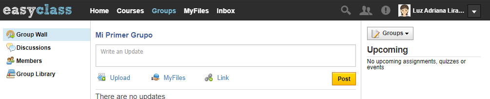 ¿Cómo crear un grupo o unirse a uno? - Tutorial EasyClass