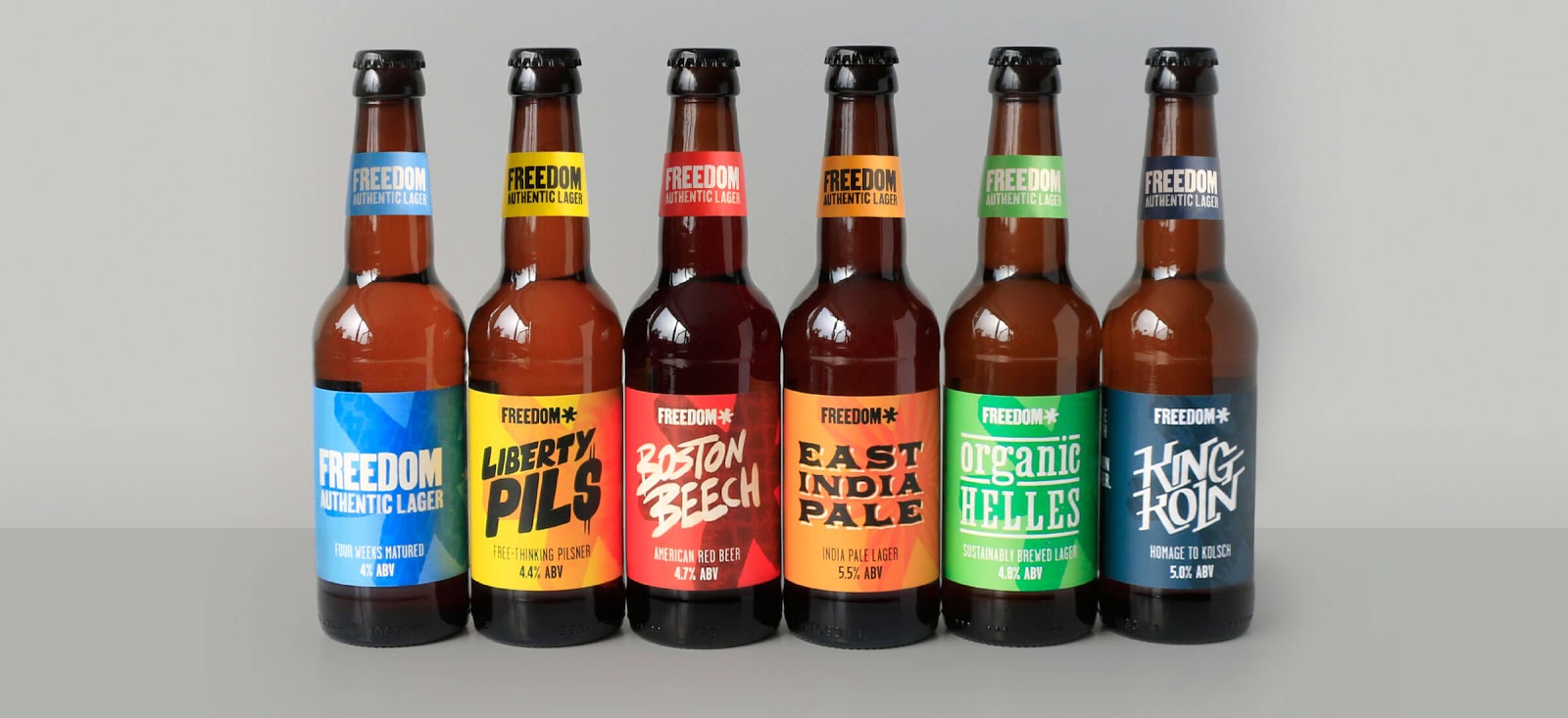 Freedom Brewery on Packaging of the World - Creative Package Design Gallery