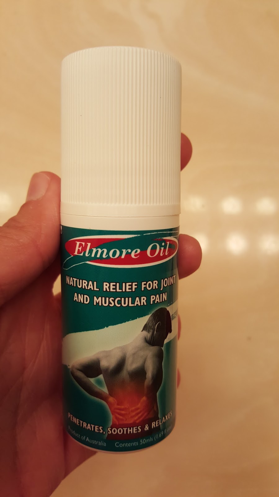 My Product Reviews: Elmore Oil - Natural Pain Relief