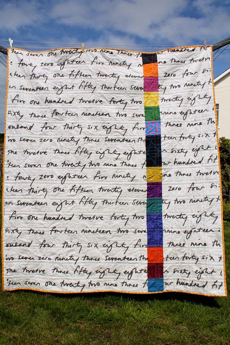 Little Island Quilting: A hatchet block quilt.