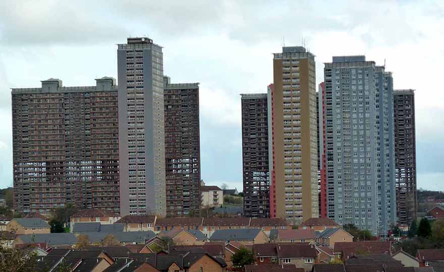 Alex and Bob`s Blue Sky Scotland: A Springburn Hills Day Out :)