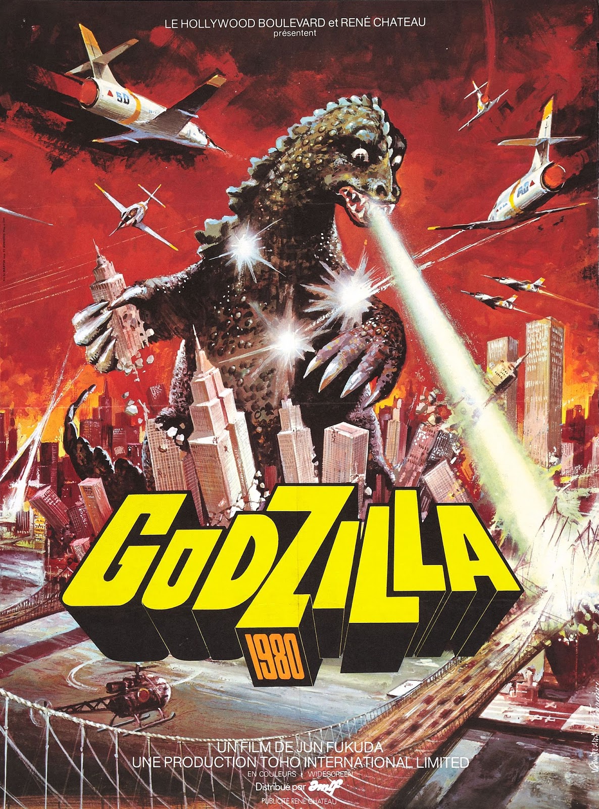 The Cathode Ray Mission: Hump Day Posters: Godzilla vs. Megalon (1973)