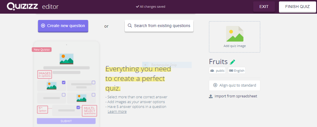 Teaching and Technology: Quizziz Online Assessment Tool