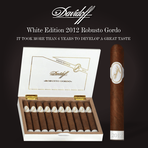 CDM Cigars Blog by:: Davidoff White Edition 2012