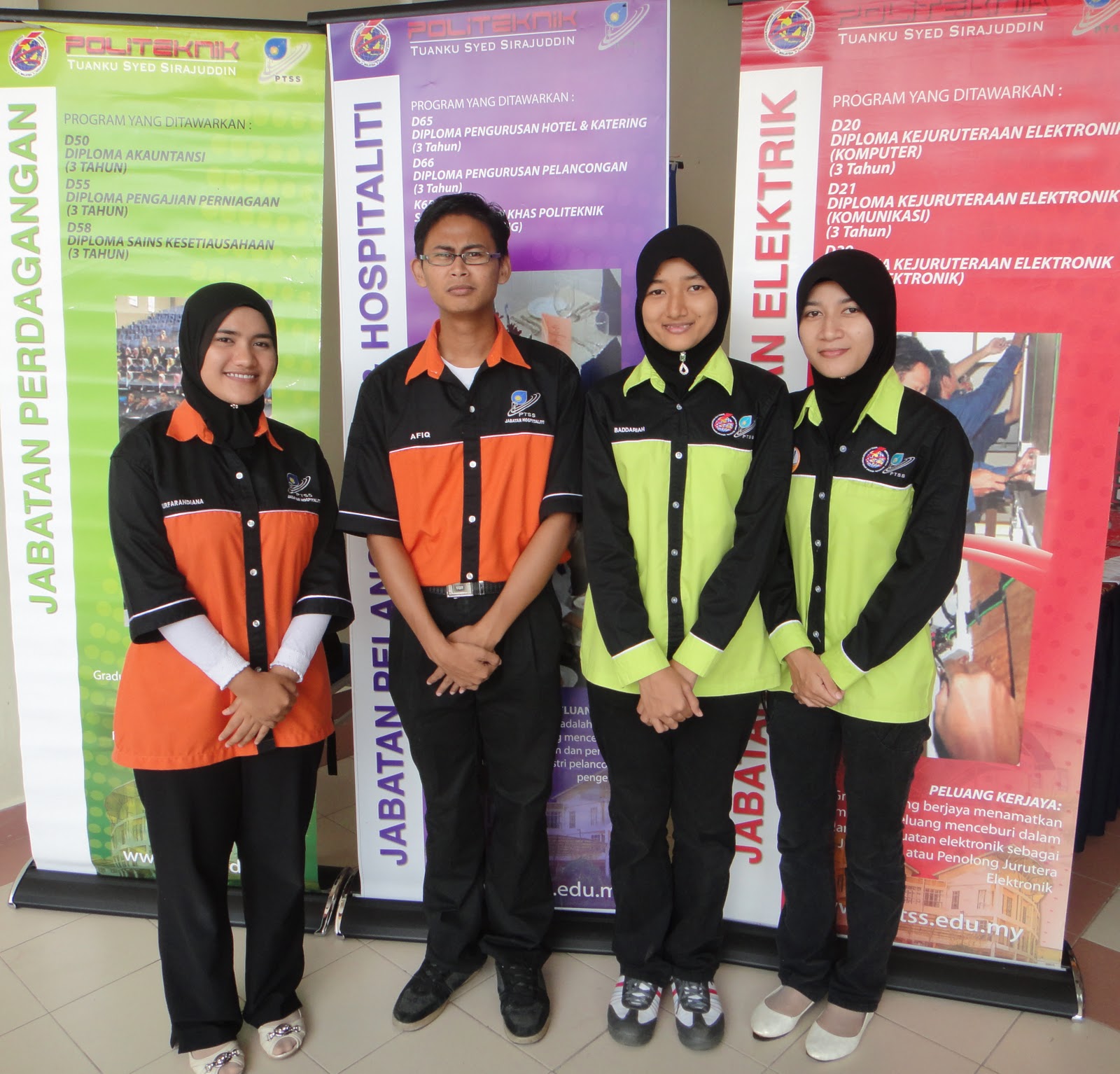 JABATAN PELANCONGAN & HOSPITALITI PTSS: WEBMASTER