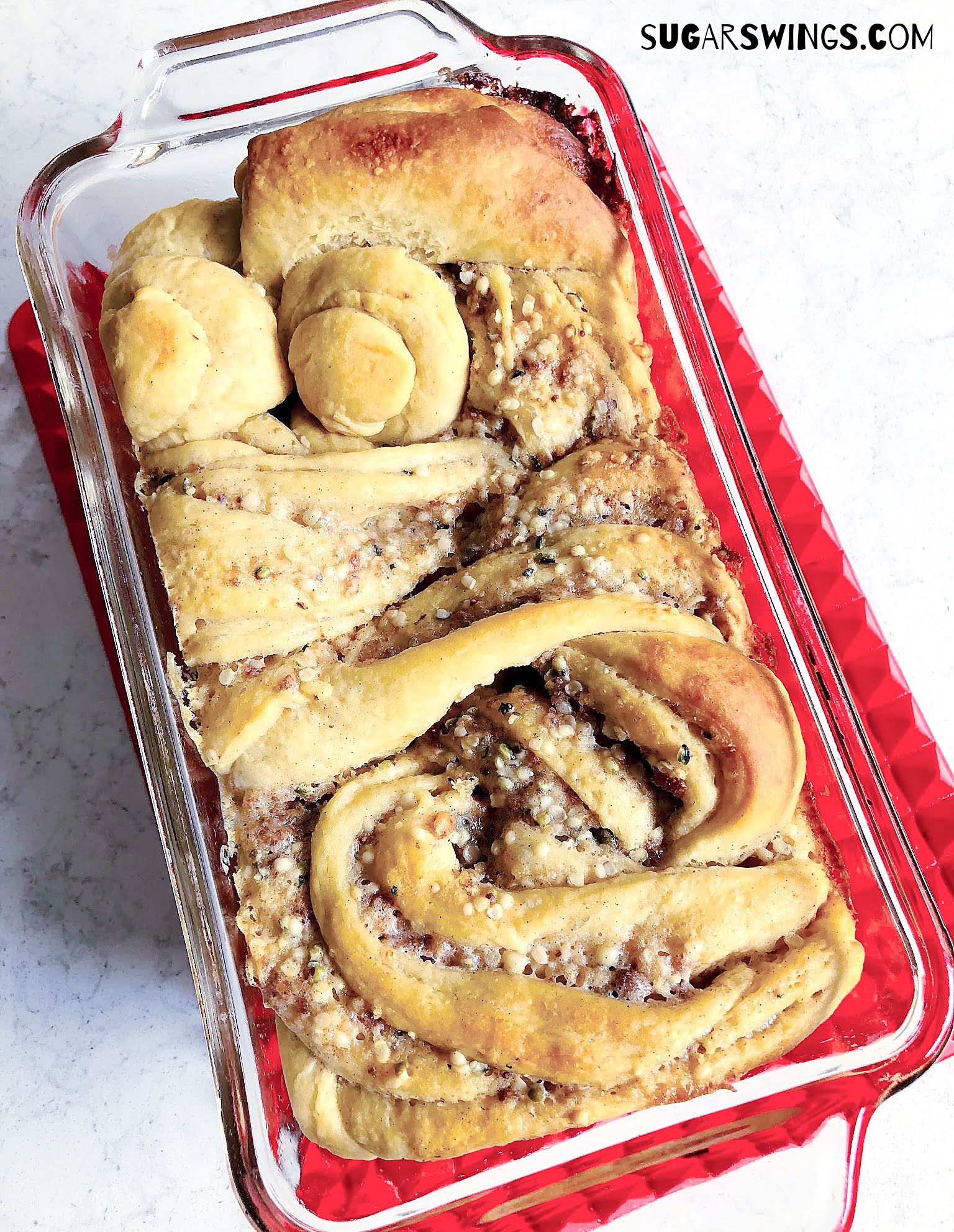 Sugar Swings! Serve Some: Mummy Babka Bread for Halloween
