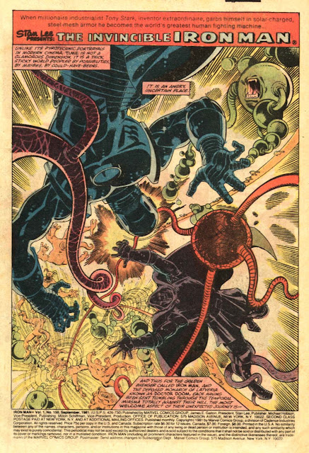 Marvel Comics of the 1980s: Iron Man 3 Week - Favourite Iron Man Splash ...