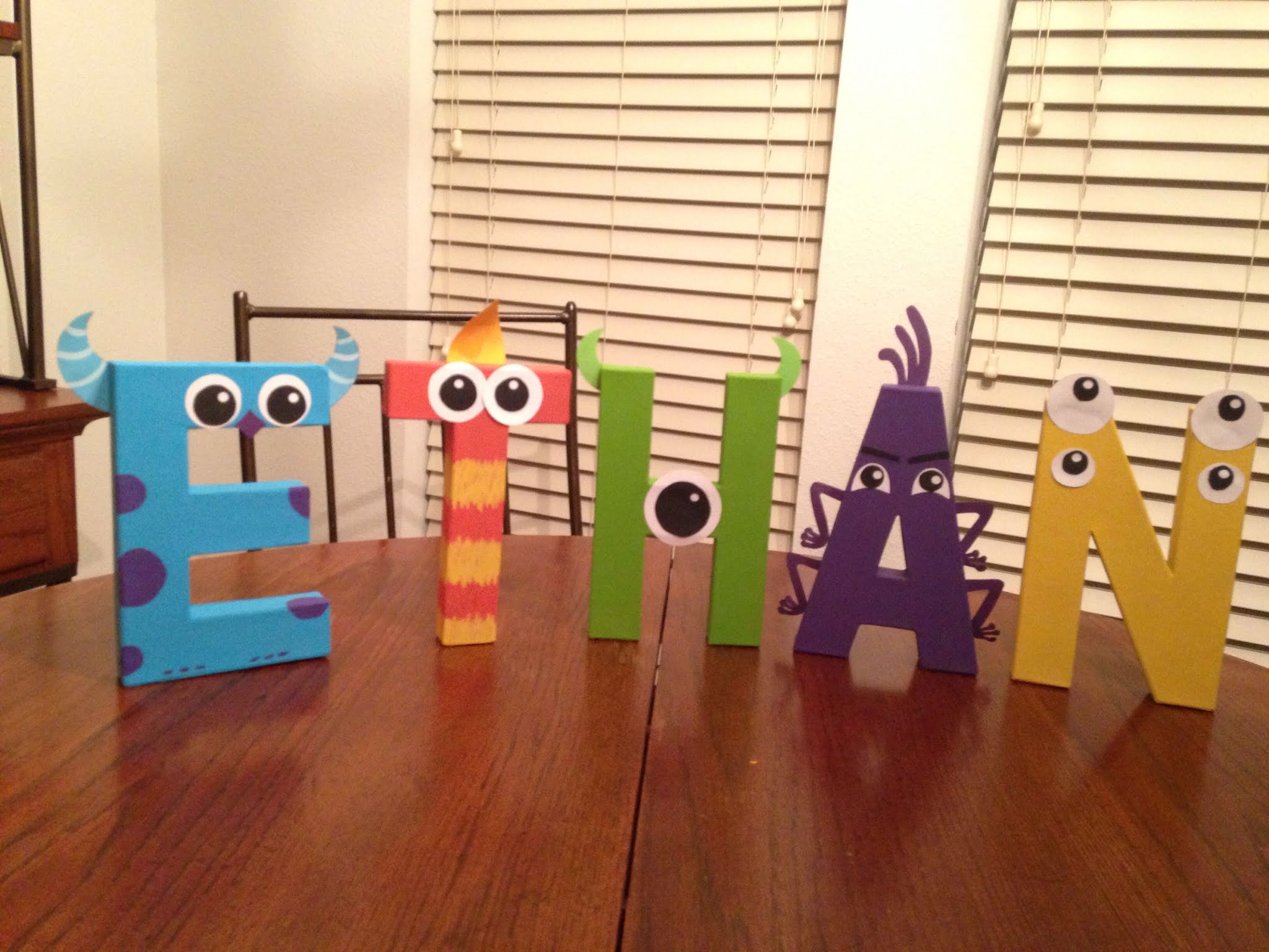 Monsters Inc Letters - Billing Template