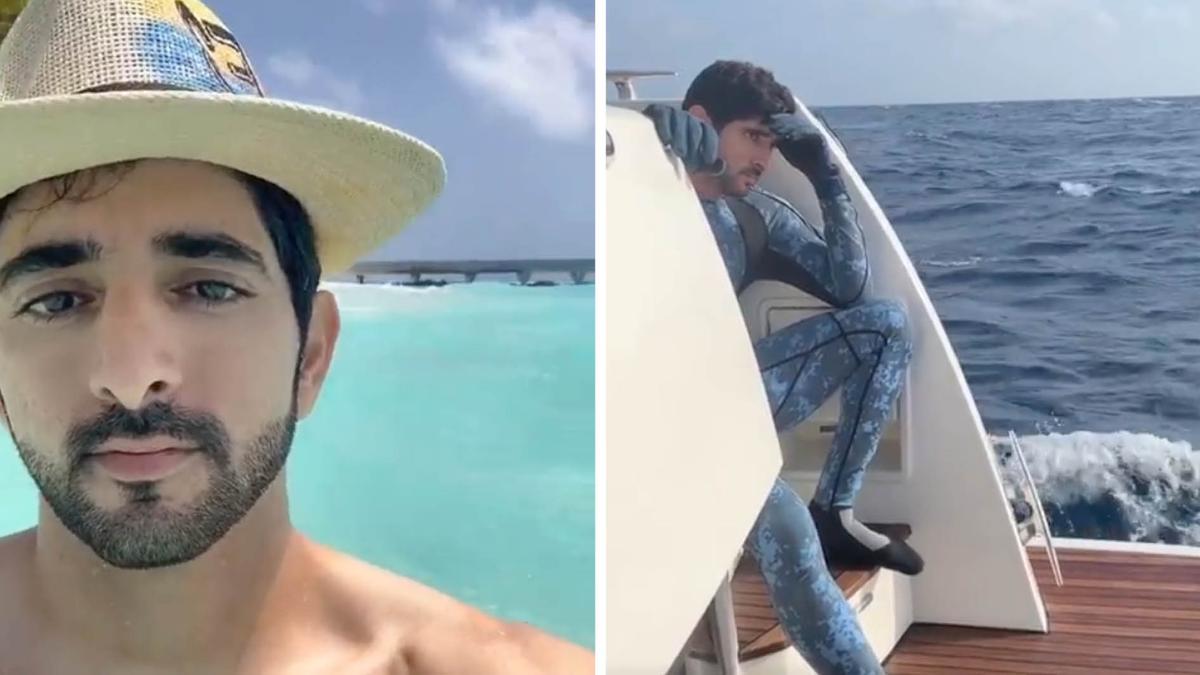 Sheikh Hamdan in the Maldives: this is the stunning private island ...