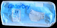 Diaper Metrics: BetterDry M10/Crinklz Adult Diaper Review
