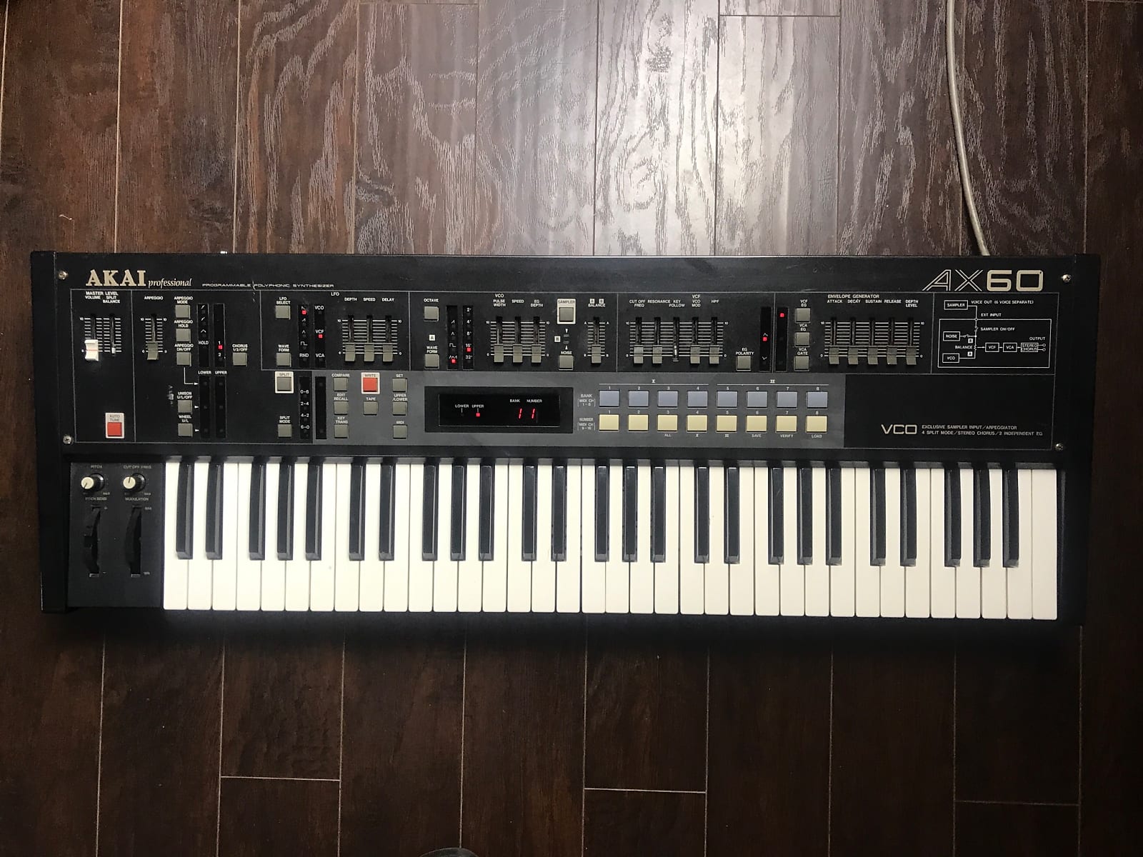 MATRIXSYNTH: Akai AX60 Polyphonic Synth