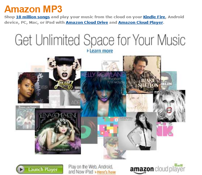 Emerging Technologies: Amazonmp3 Music Downloads Service
