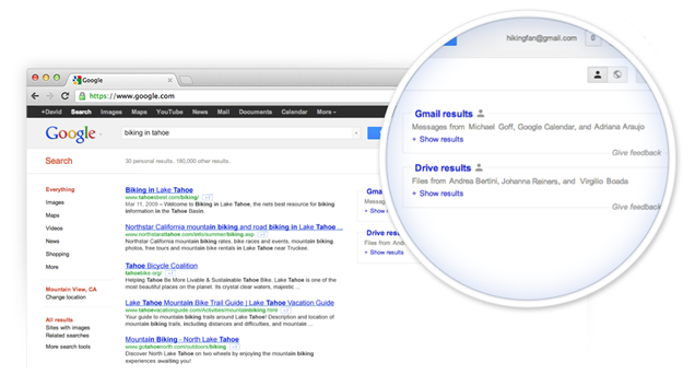 Google announces field trial to show search results from Gmail and ...