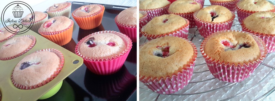 Infini Délice: Cupcakes aux Fruits Rouges {Spécial St Valentin}