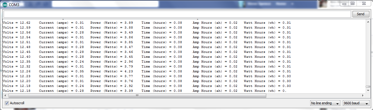 amp hour , watt hour meter working - Academy for Arduino