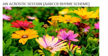 Essay | Paragraph | Poetry Blog: FUSION POETRY AN ACROSTIC SESTAIN ...