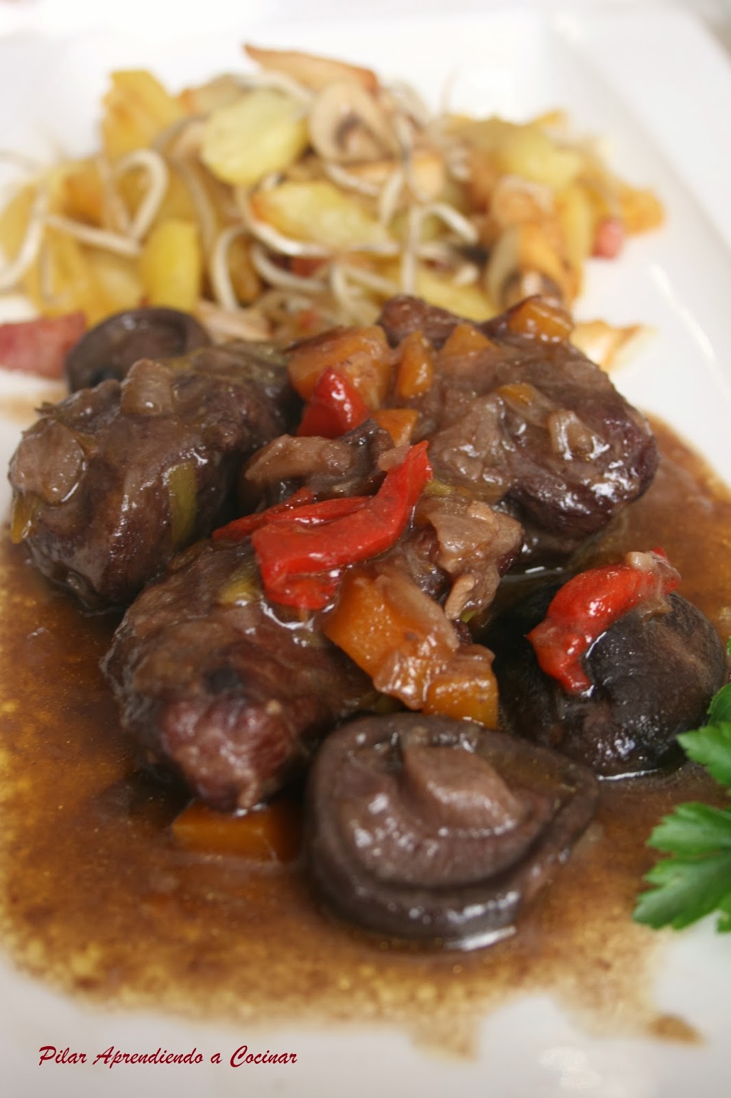 Aprendiendo a Cocinar: CARRILLADA IBÉRICA EN SALSA DE VINO TINTO Y ...