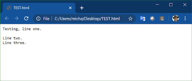 Michael's TechBlog: HTML - Preserve text formatting such as paragraph ...