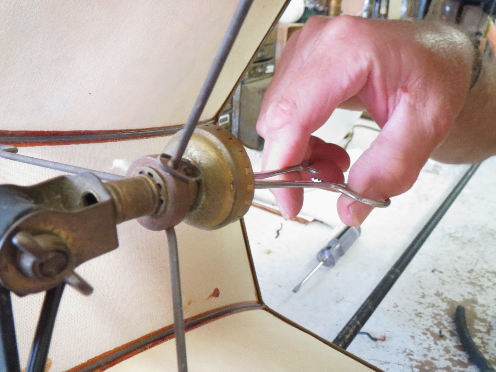 Lamp Parts and Repair | Lamp Doctor: Bridge Floor Lamp Cord Replacement