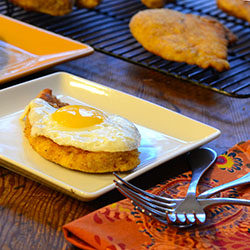 Chicken Schnitzel a la Holstein - Feed Your Soul Too