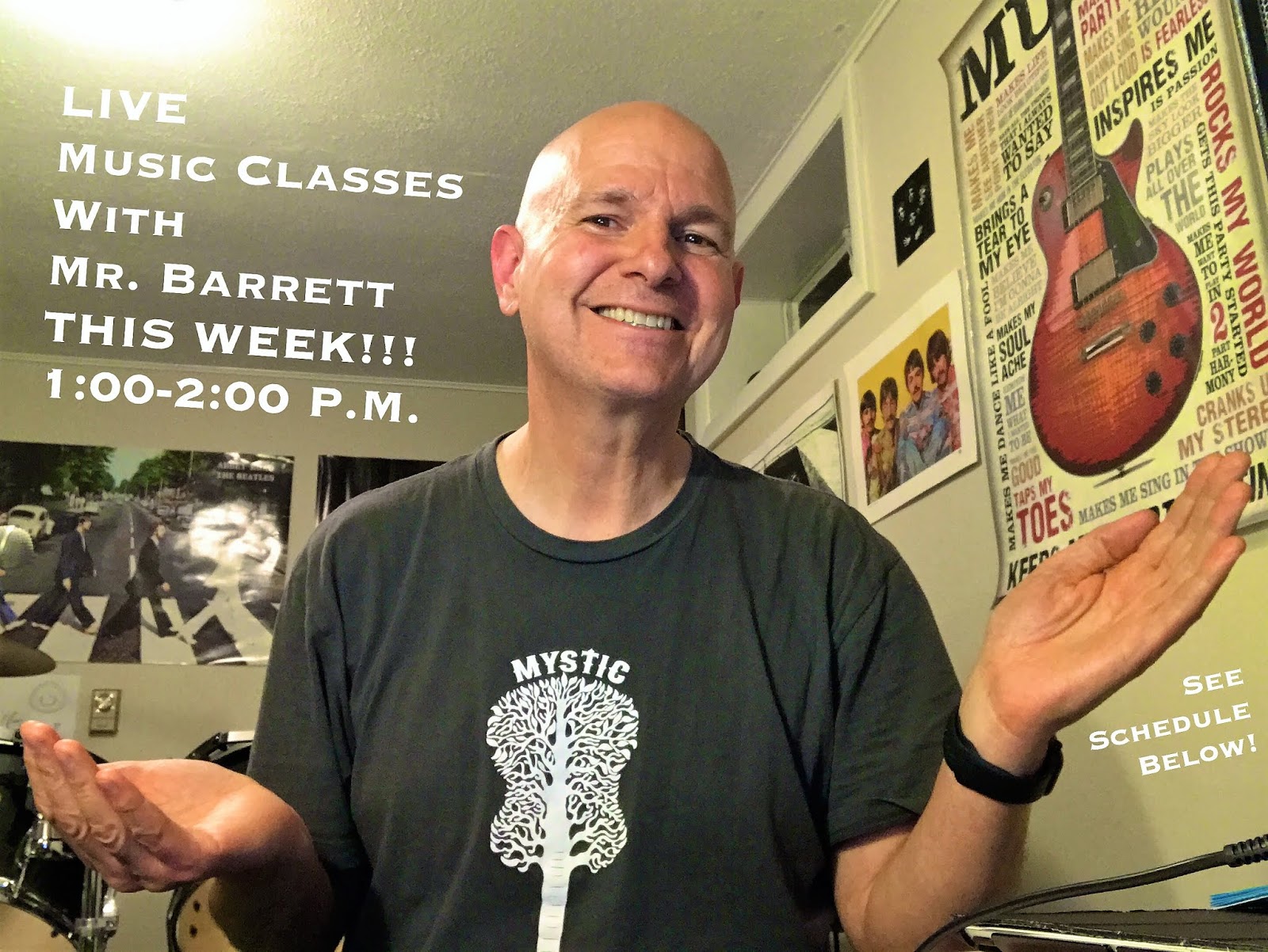 Music With Mr. Barrett: Live With Mr. Barrett!