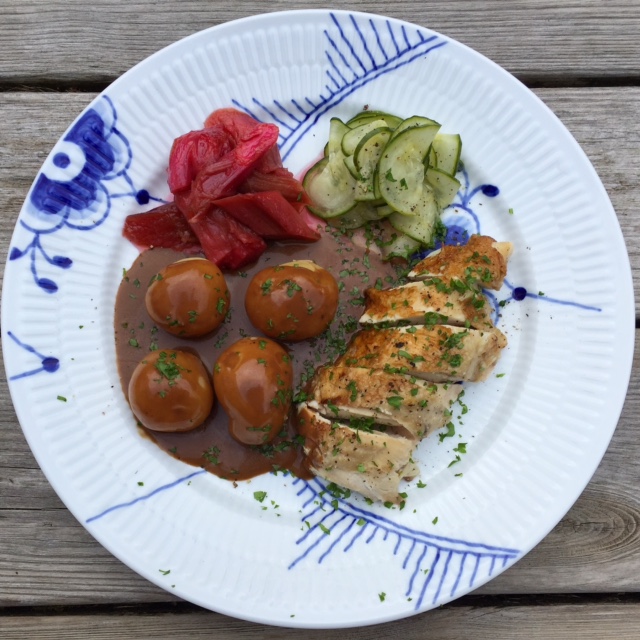 Evas Køkken: Kylling Danoise (gammeldags grydestegt kylling)