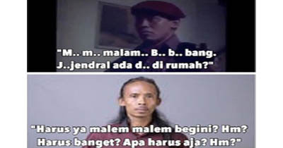 10 Meme 'Scene Film G30S/PKI' ala Generasi Milenial, Begini Deh Jadinya ...
