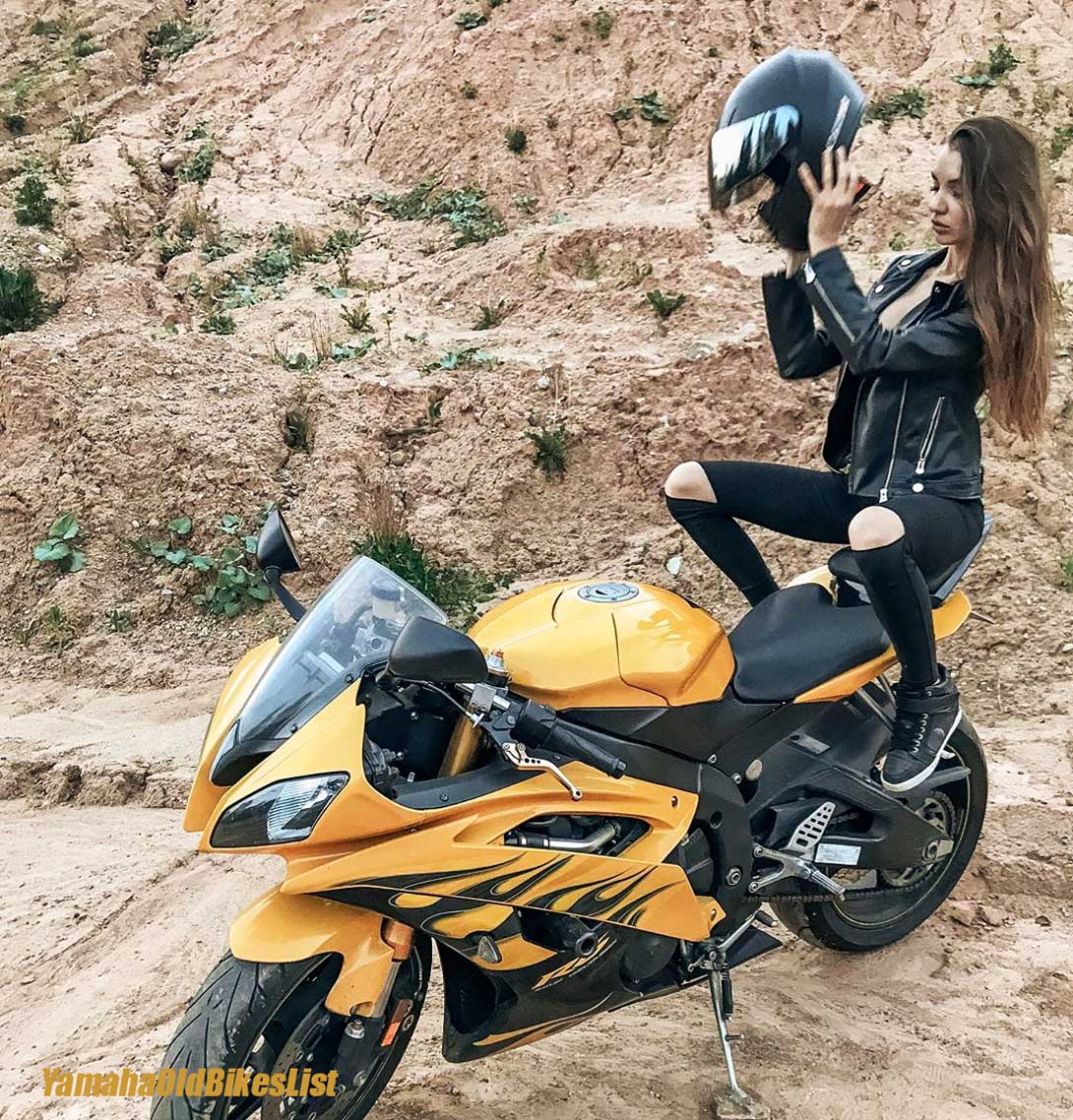 Yamaha R6 Girl, Natalia Pride - Yamaha Old Bikes List