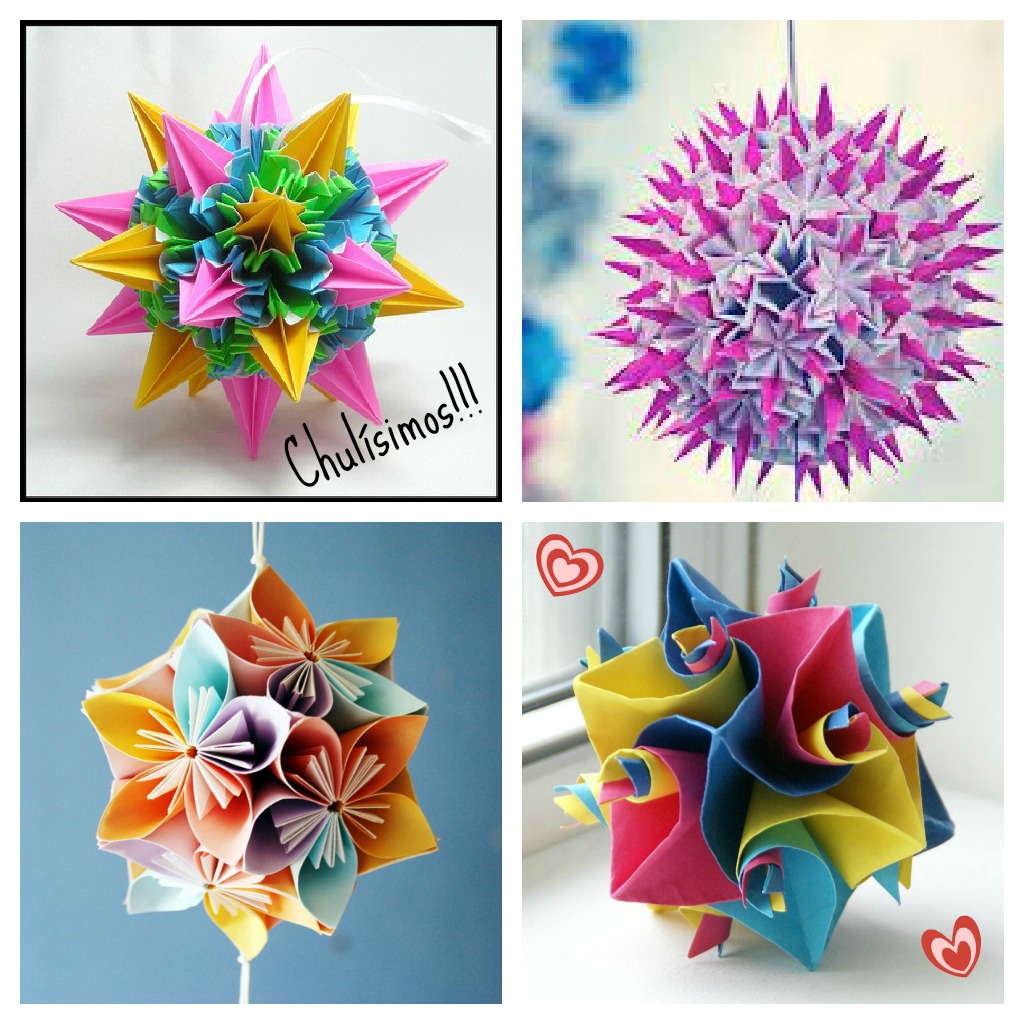 lovers crafts: Flores Kusudama