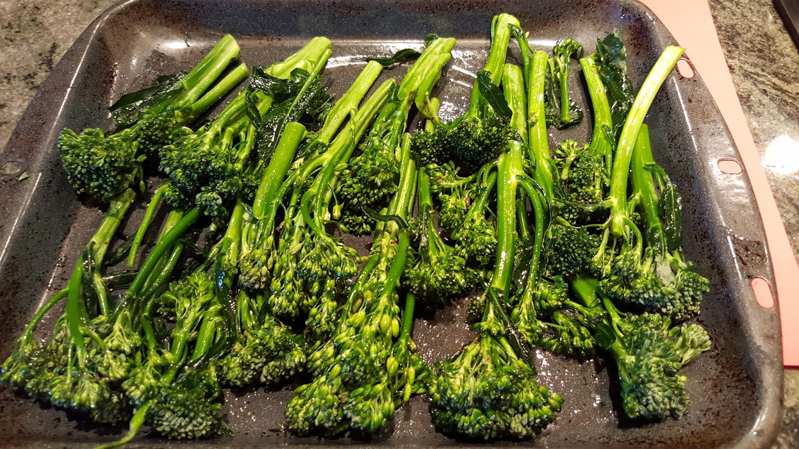The Gourmet Diabetic: Roasted Broccolette