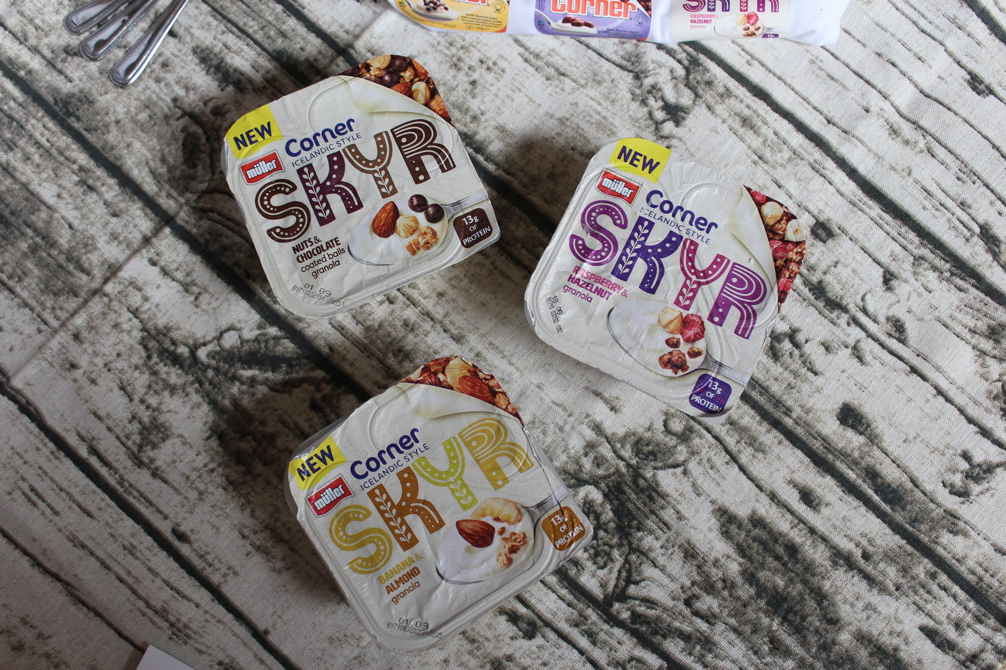 *A Delicious Protein Boost | Müller Corner Icelandic Style SKYR Yoghurts
