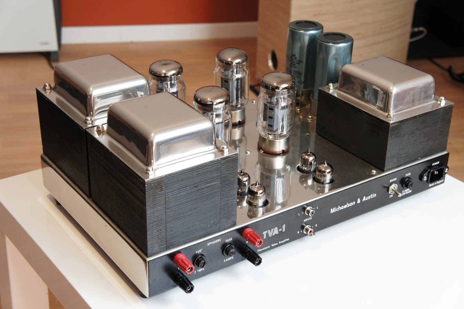 Michaelson & Austin TVA-1 tube amplifier – Ultimate High-Fidelity