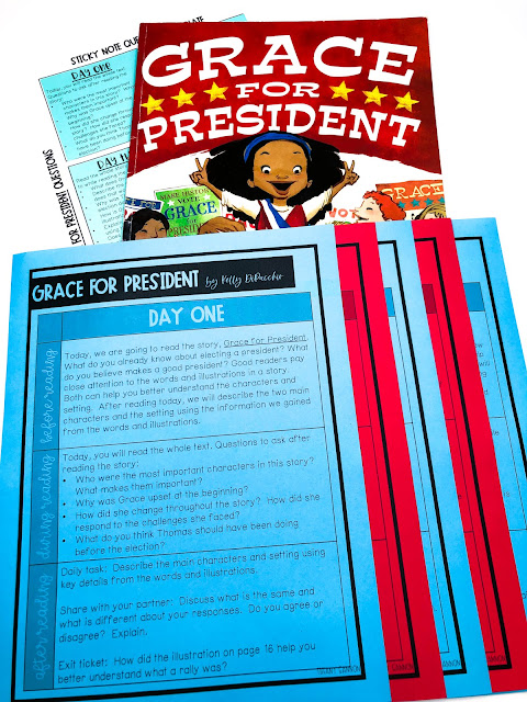 Grace for President Read Aloud and Activities | The Lemonade Stand