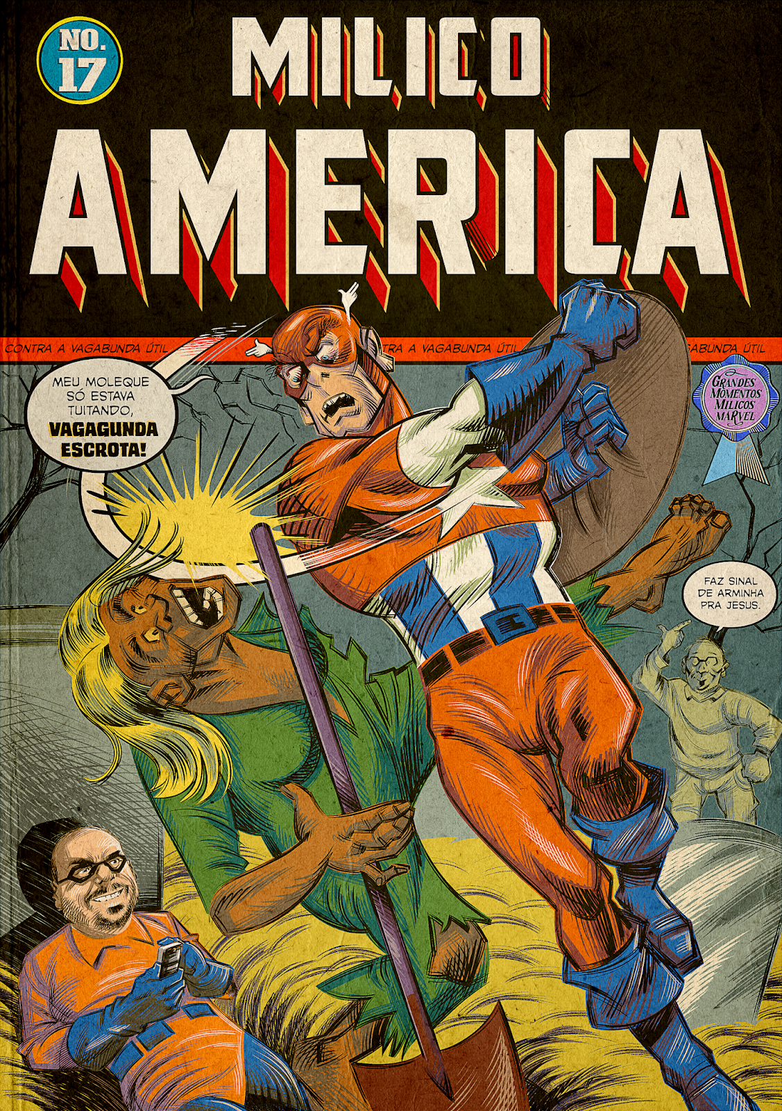 Samuel Bono: Super Milicos Marvel - Milico América