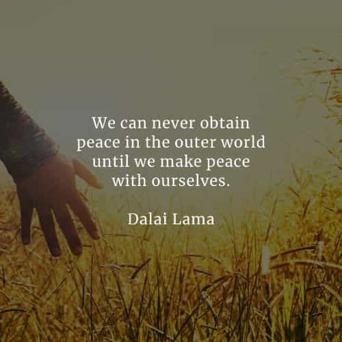 50 Peace of mind quotes that'll help you acquire inner peace