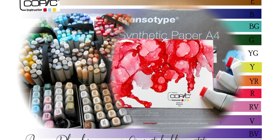 Copic Italia: TRANSOTYPE SYTHETIC PAPER per fluidart e mixed media