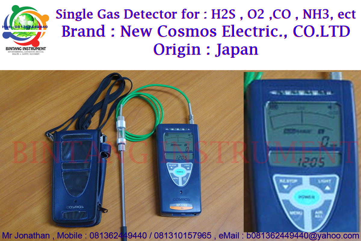BINTANG INSTRUMENT : 081362449440 Jual Multi Gas Detector Cosmos XP-302M-A-1 , Jual Multi-Gas ...