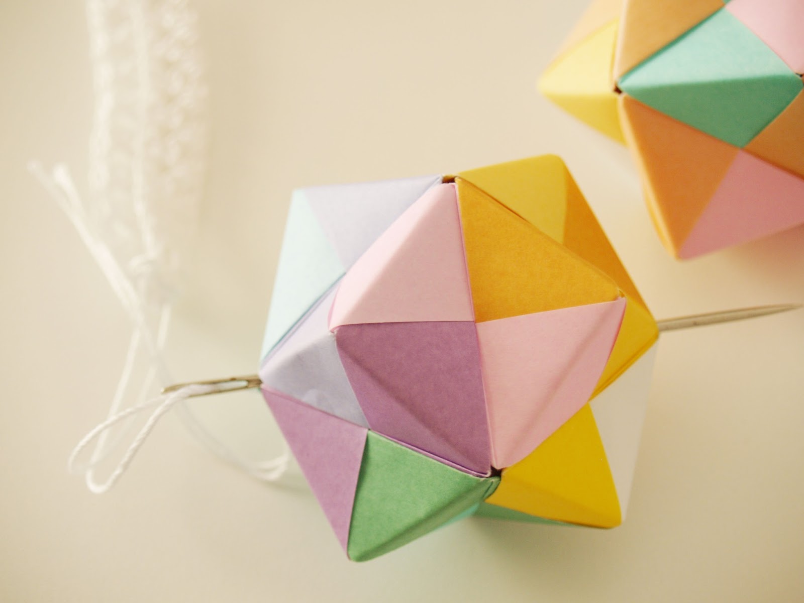 Howsanne Handmade Crochet : Octahedron Origami