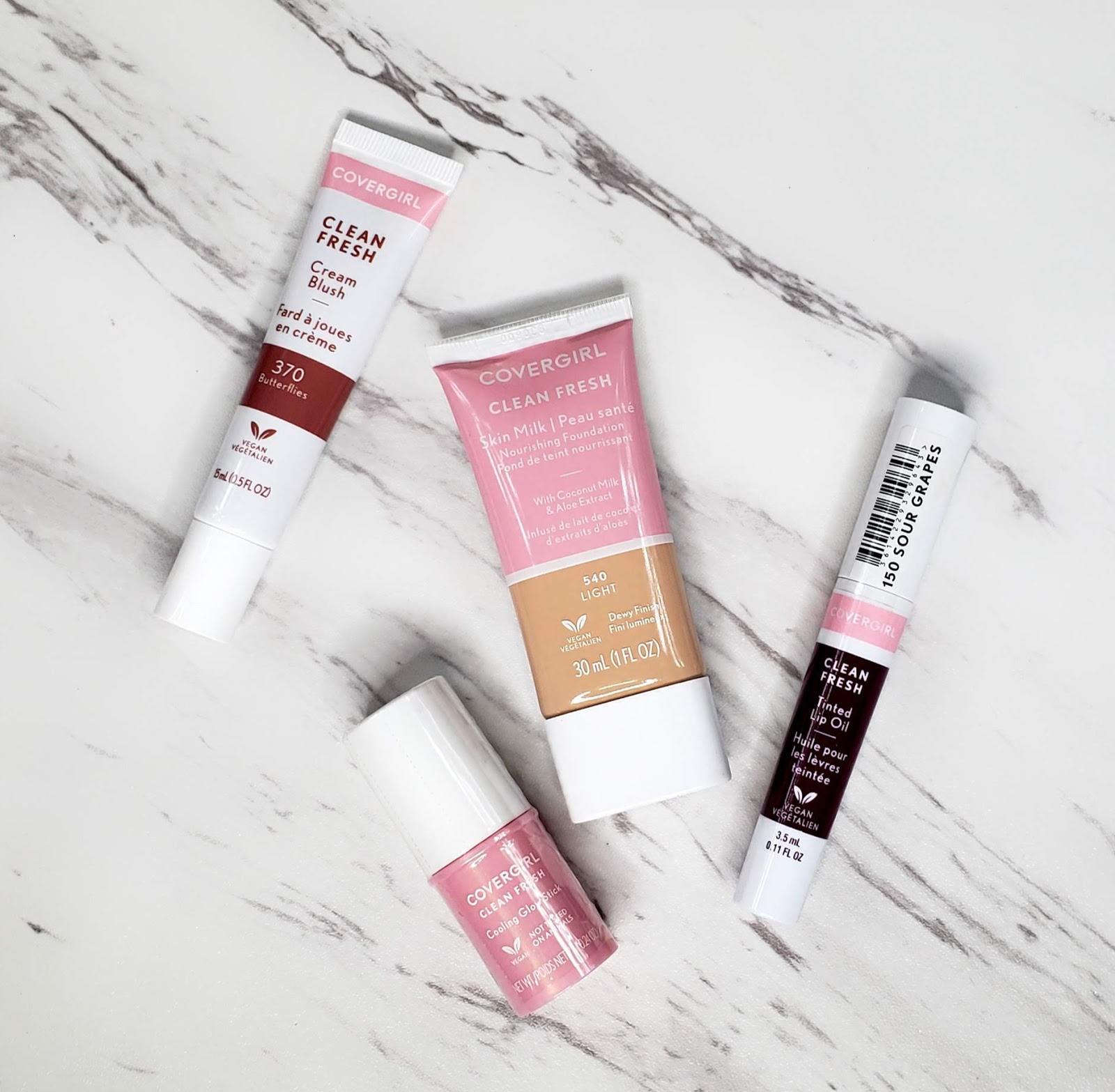 Leopard Lace and Cheesecake: Review: CoverGirl Clean Fresh Collection